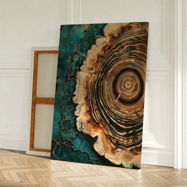Tree Ring Canvas Art (AB202405-001CV) – Peddlex